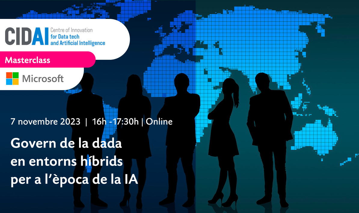 Govern de la dada en entorns híbrids per a l'època de la IA - CIDAI